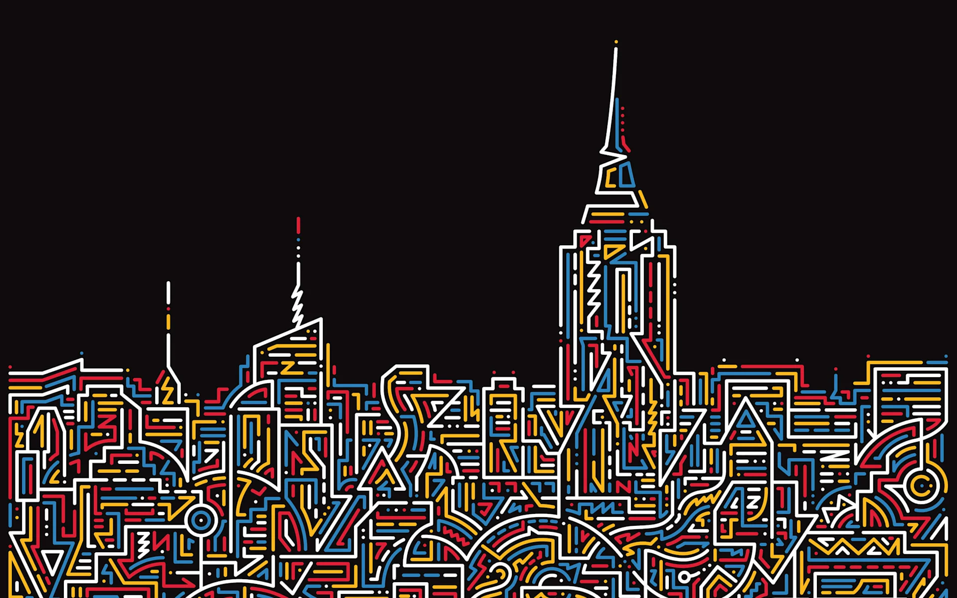 WePresent | Yoon Hyup paints a whole world with dots and lines