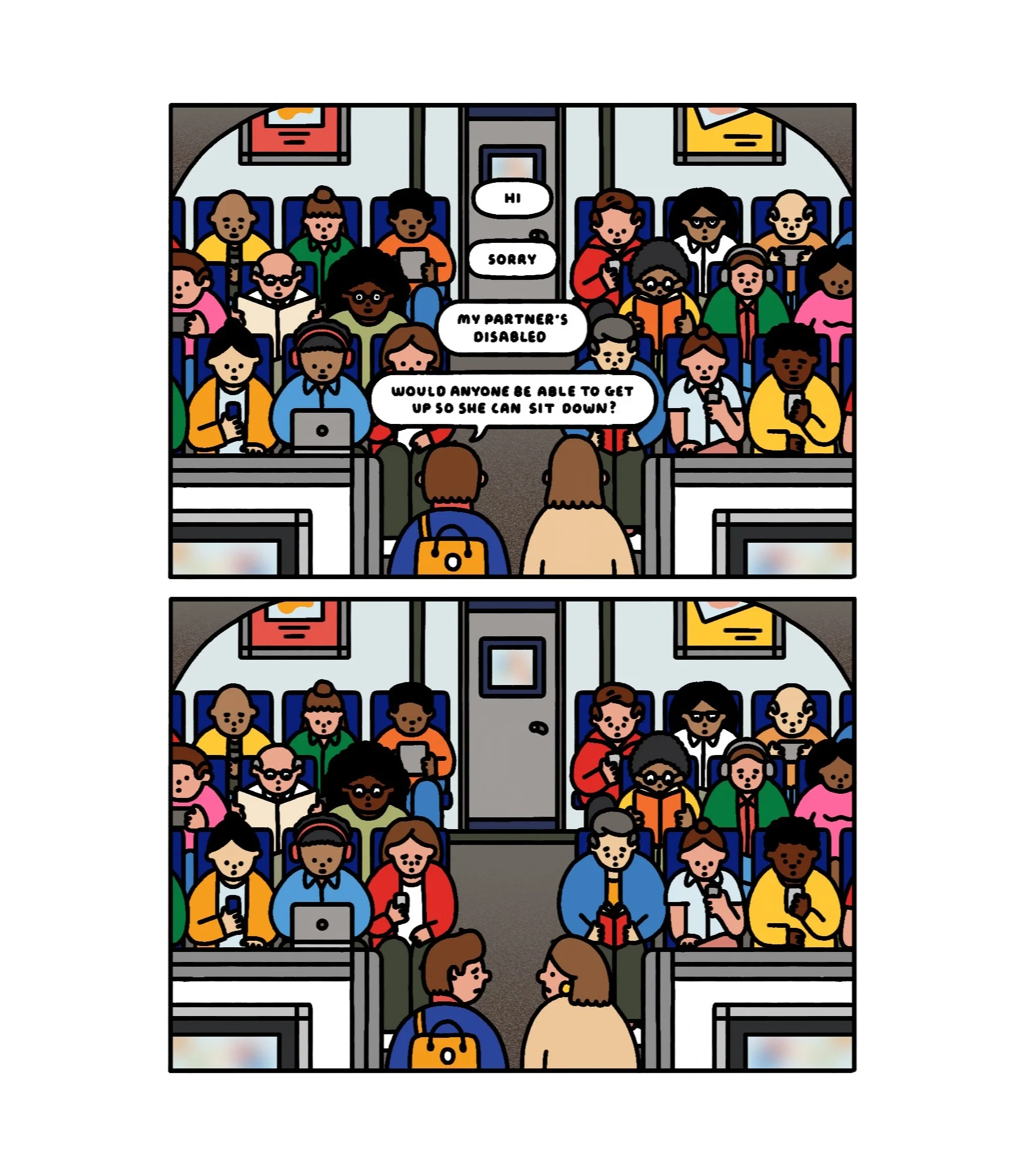 WePresent | A comic about disability and coping with uncertainty