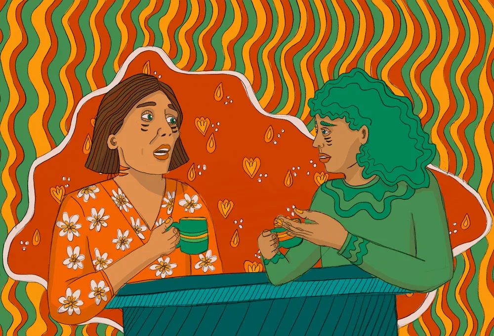 WePresent | Justyna Green's cartoon depicts life with endometriosis