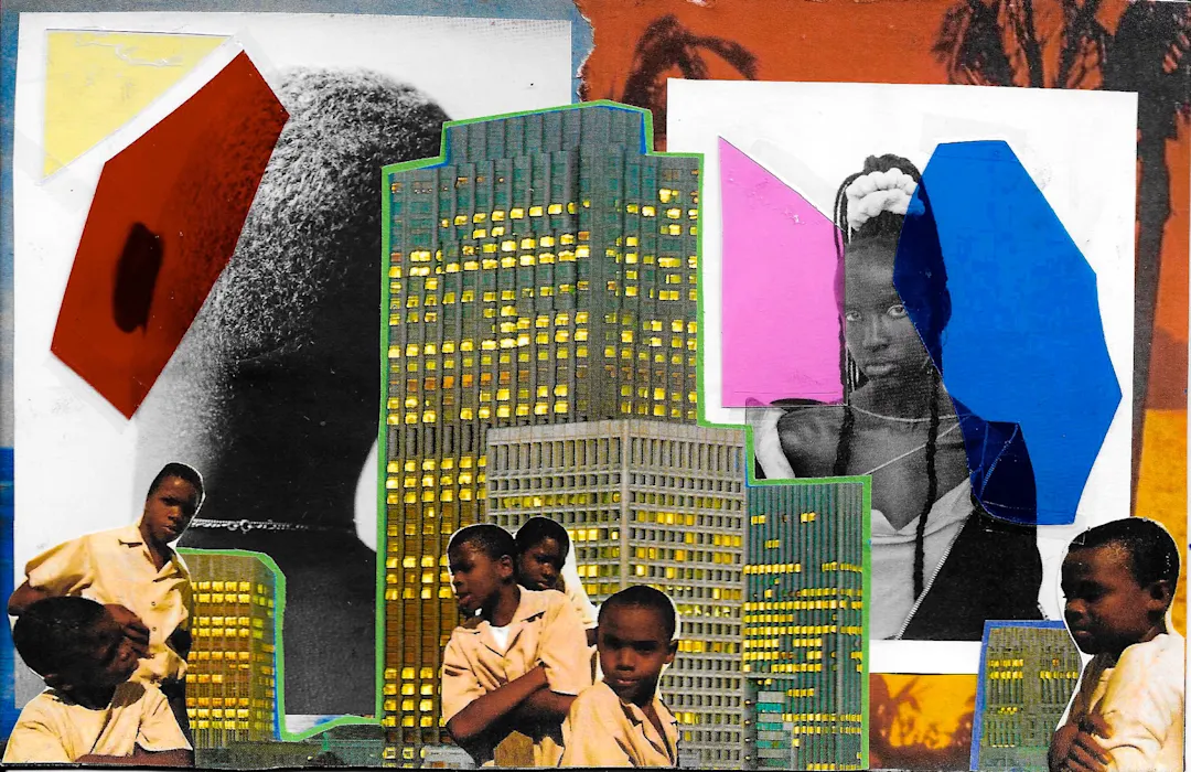 WePresent | Tina Tona uses collage to explore her dual identity