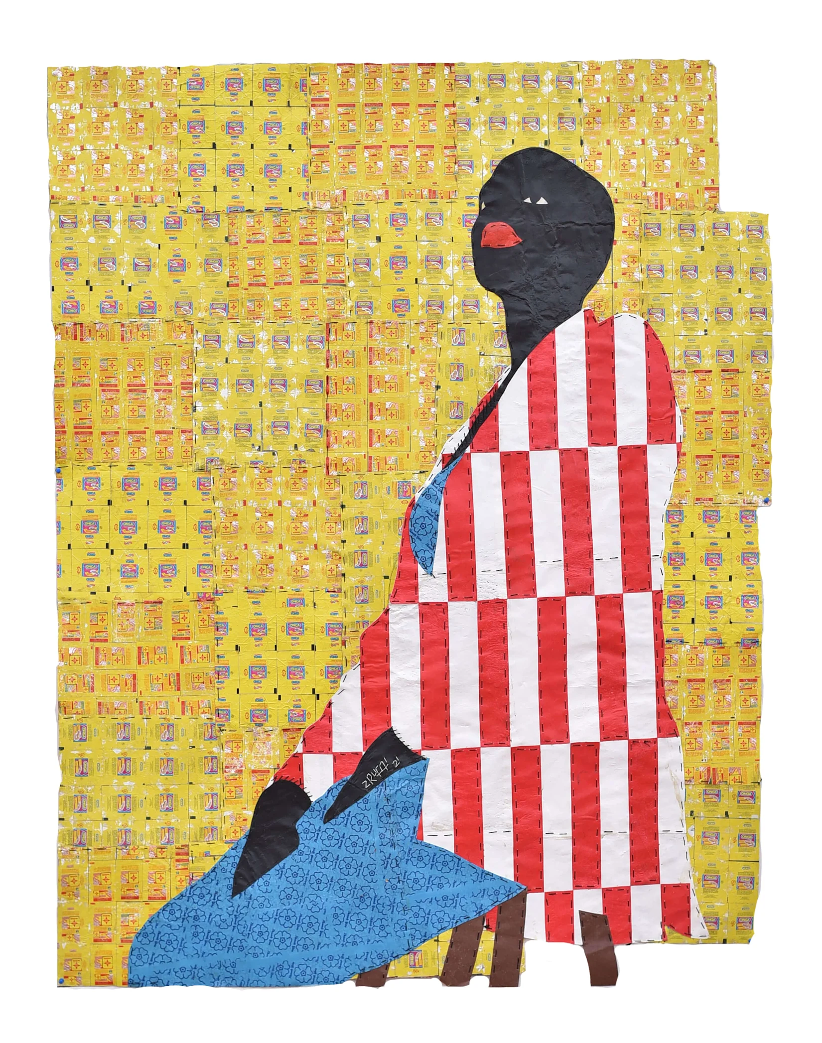 WePresent | Rufai Zakari’s art, made solely from recycled materials