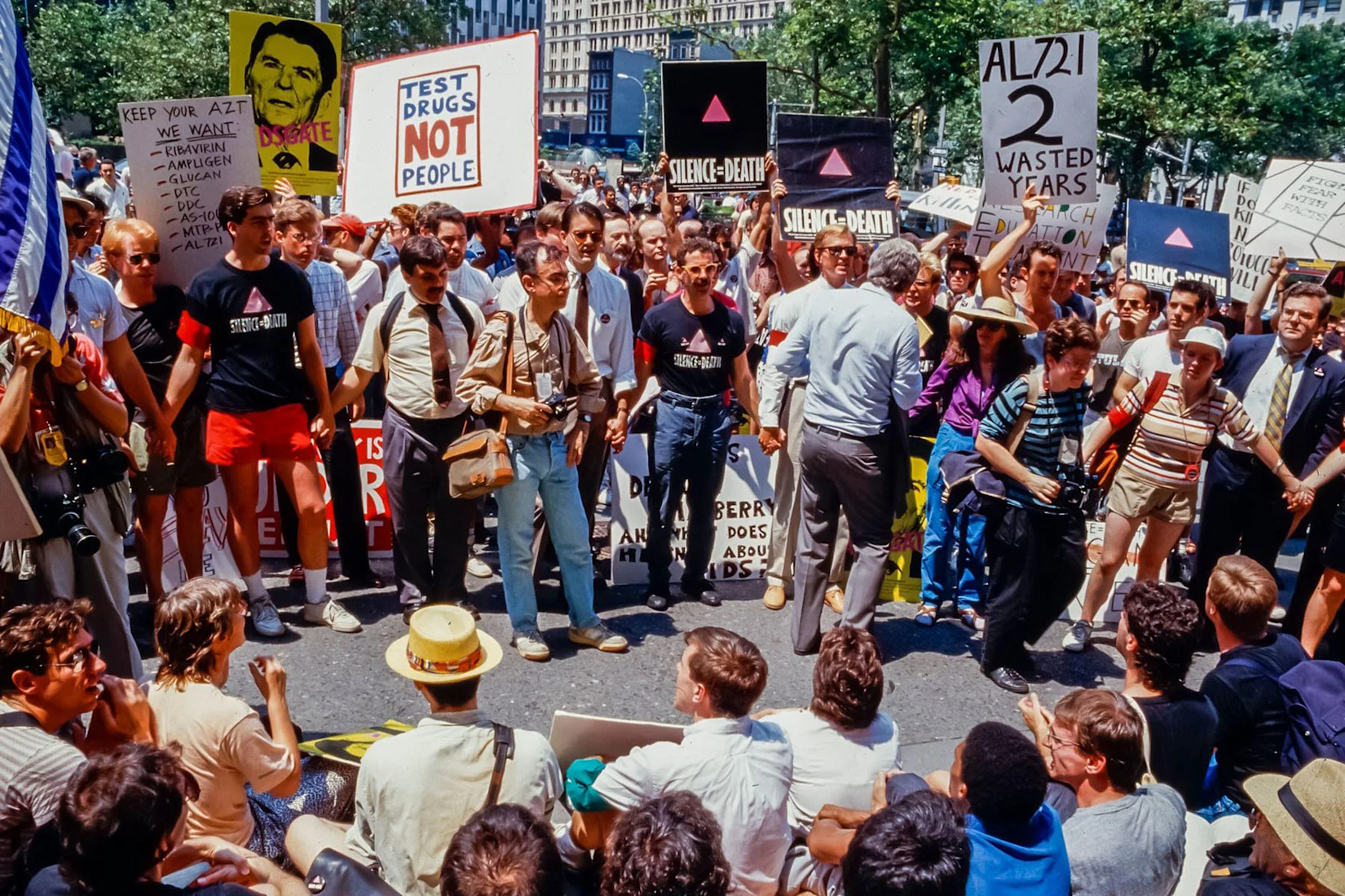 WePresent | The history of AIDS activism told through T-shirts.