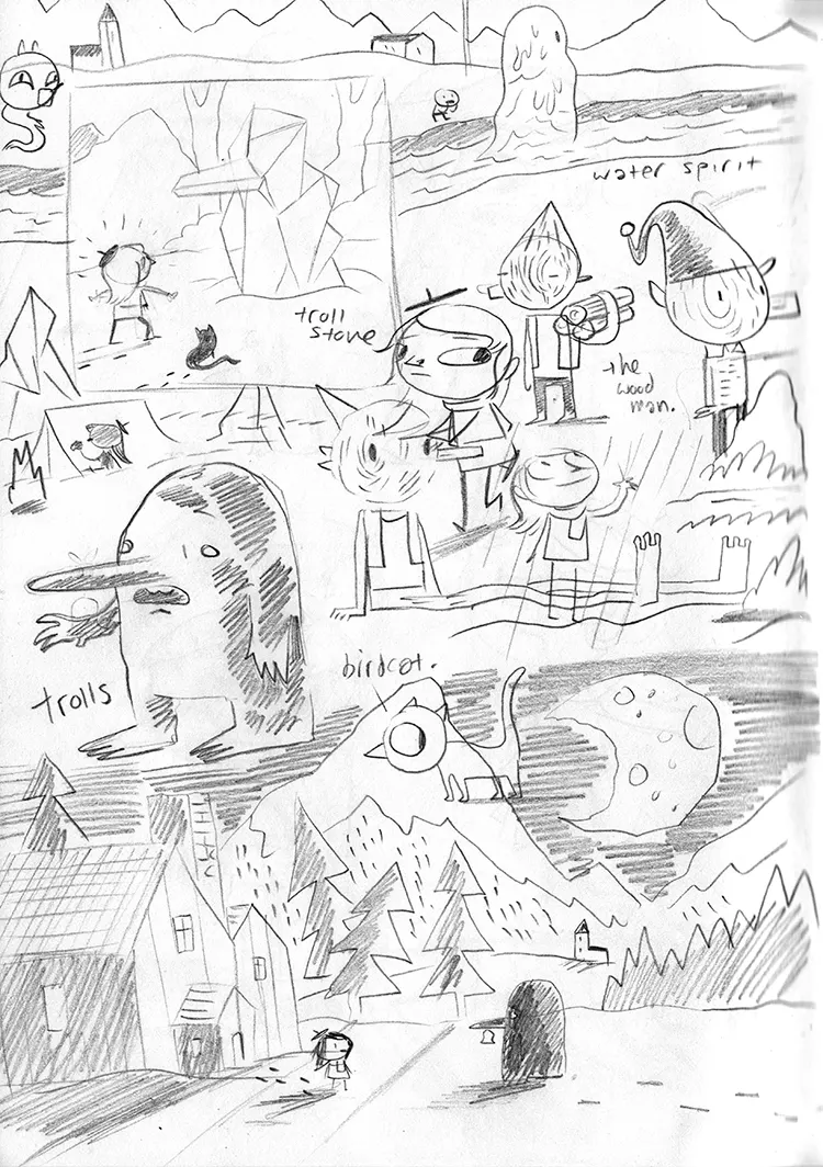 WePresent | The cartoonist behind Hilda meets a 10-year-old superfan