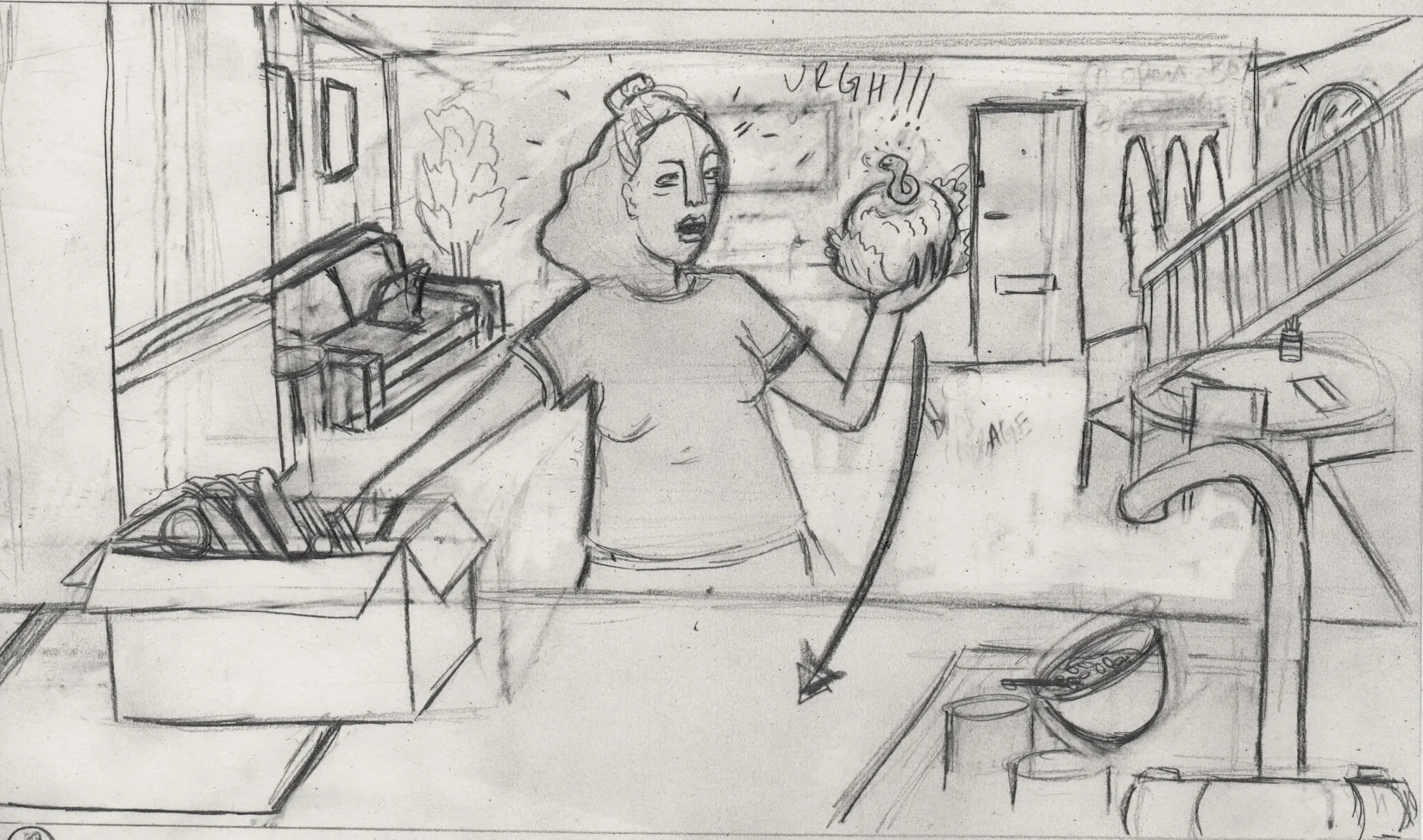 WePresent | Polly Nor and Andy Baker animate lockdown mundanity