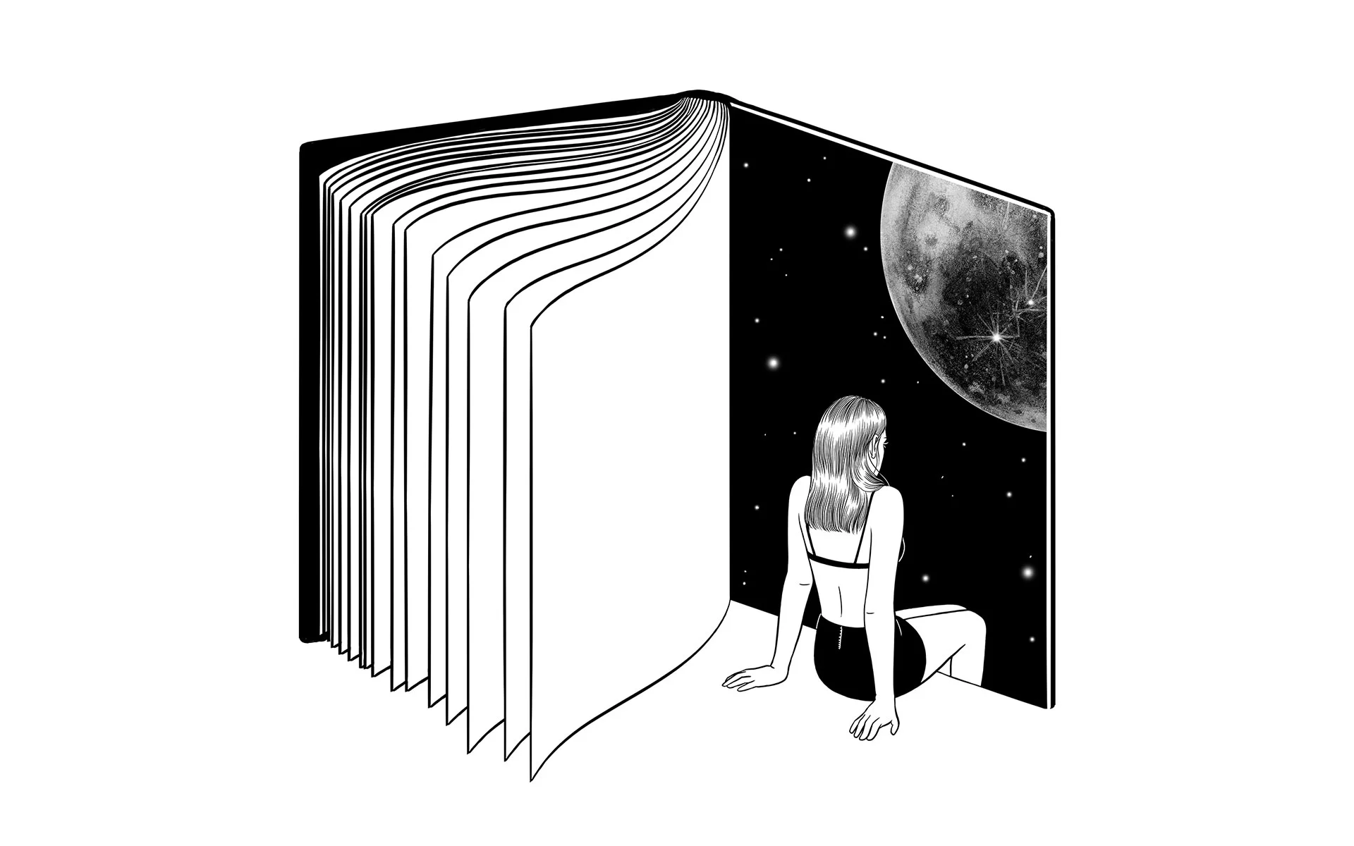 WePresent | Henn Kim illustrates beautiful dark twisted fantasies