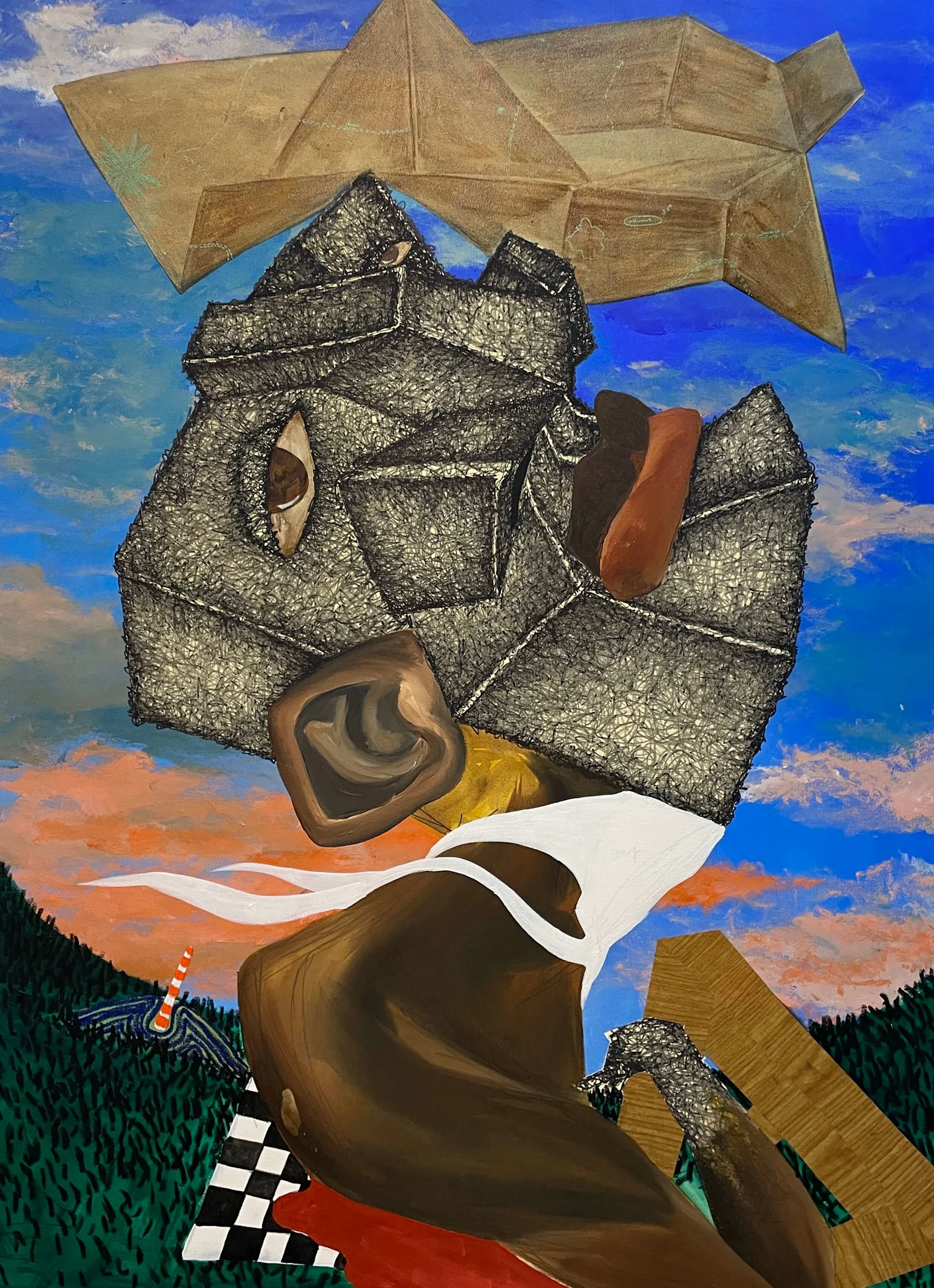 WePresent | Painter Ayanfe Olarinde brings Yoruba folktales to life