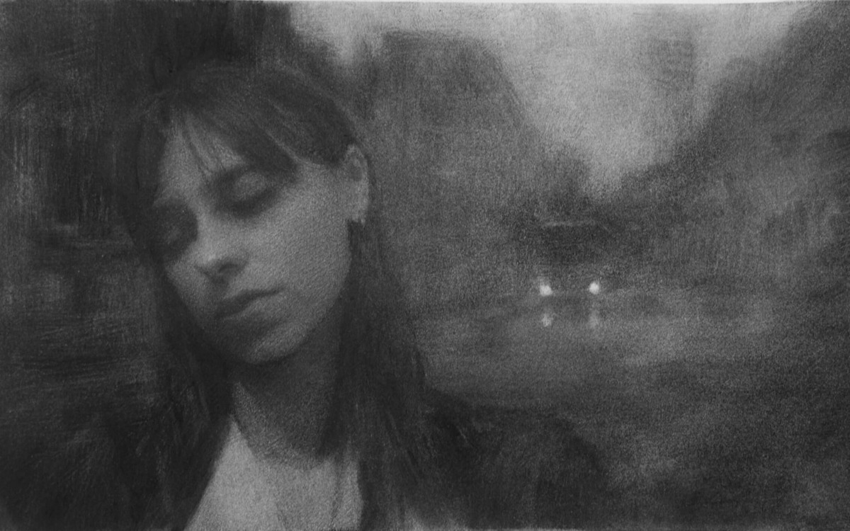 WePresent | Sim Sim’s charcoal drawings are his love language