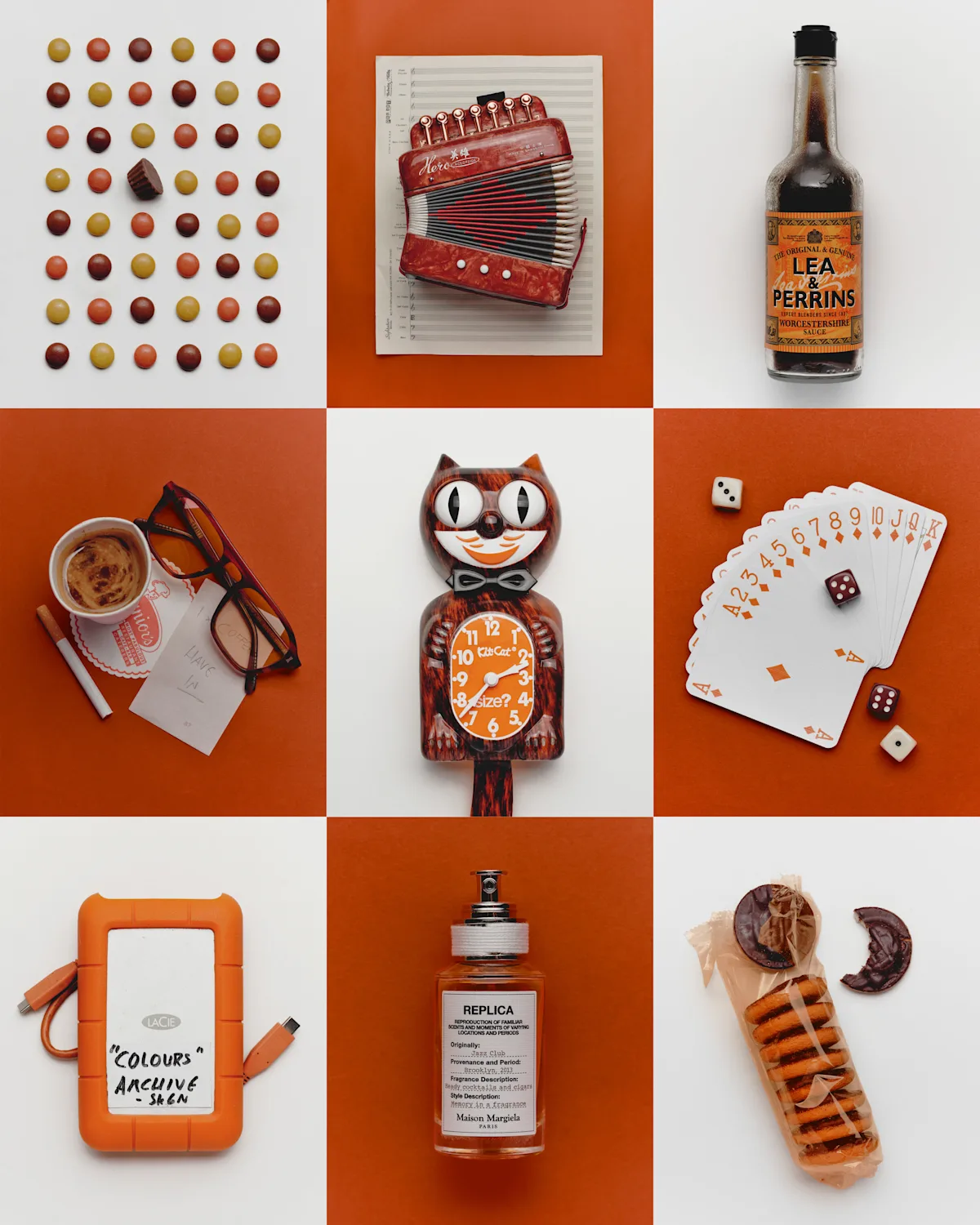 WePresent | Sam Nicklin celebrates everyday objects in color-coded ...