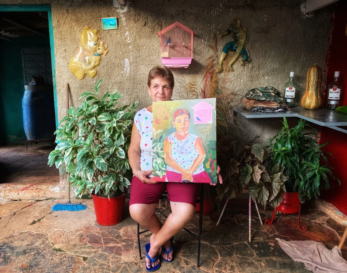 WePresent | Edel Rodriguez paints the townspeople who shaped him