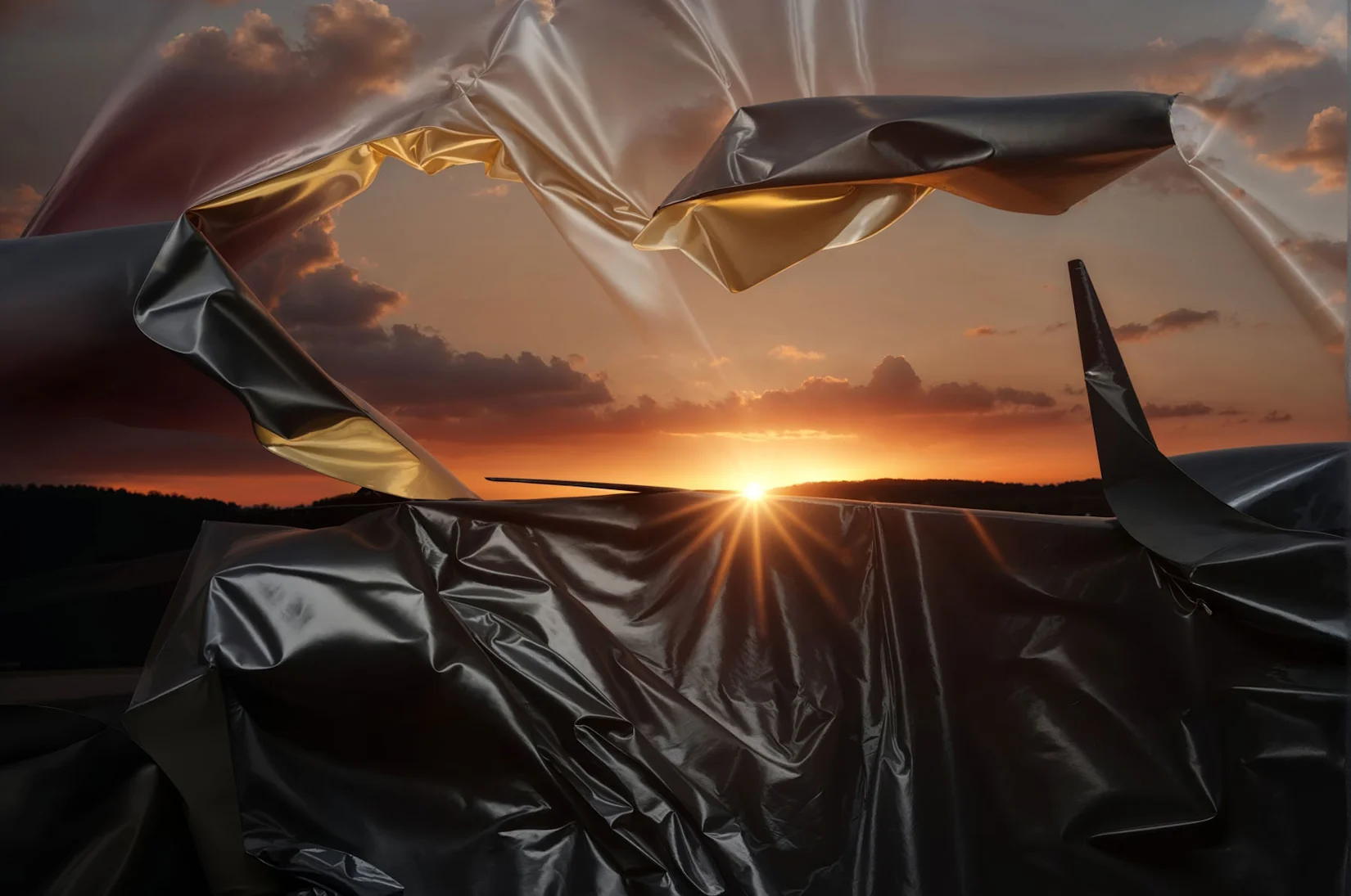 WePresent | The shiny metal creases of Ezra Miller’s AI-enhanced photos