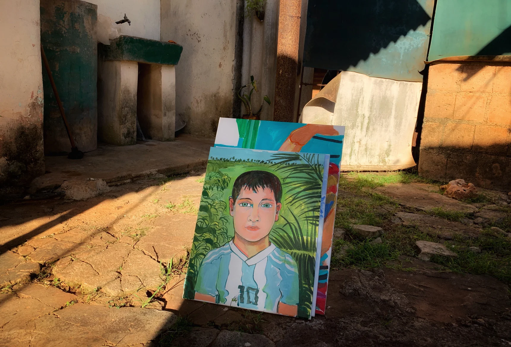 WePresent | Edel Rodriguez paints the townspeople who shaped him