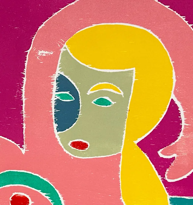 WePresent | Christoph Ruckhäberle’s abstract woodcuts
