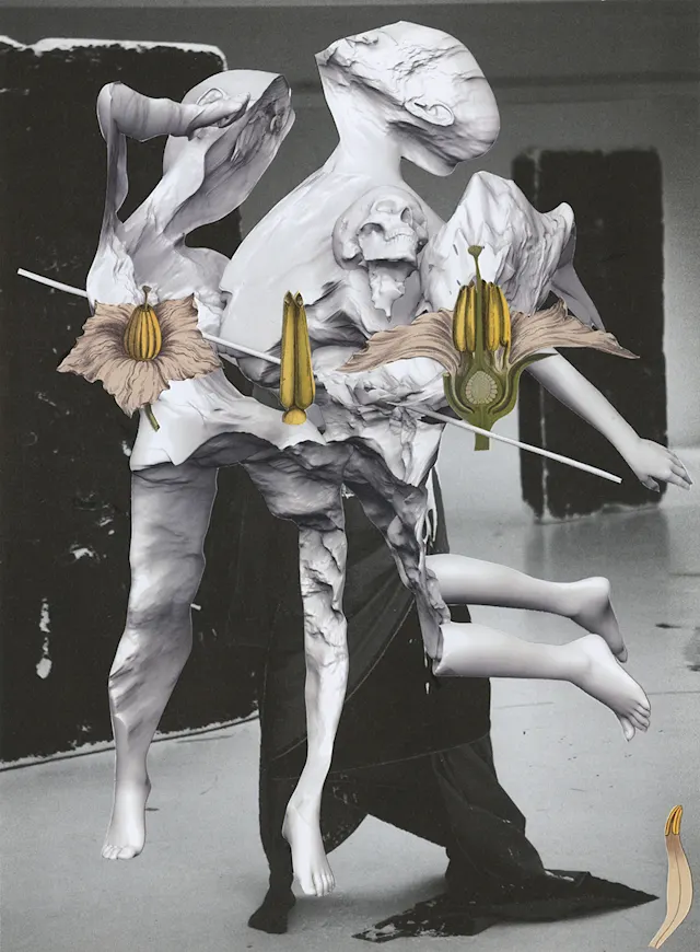 WePresent | Ashkan Honarvar’s collages meditate on the human condition