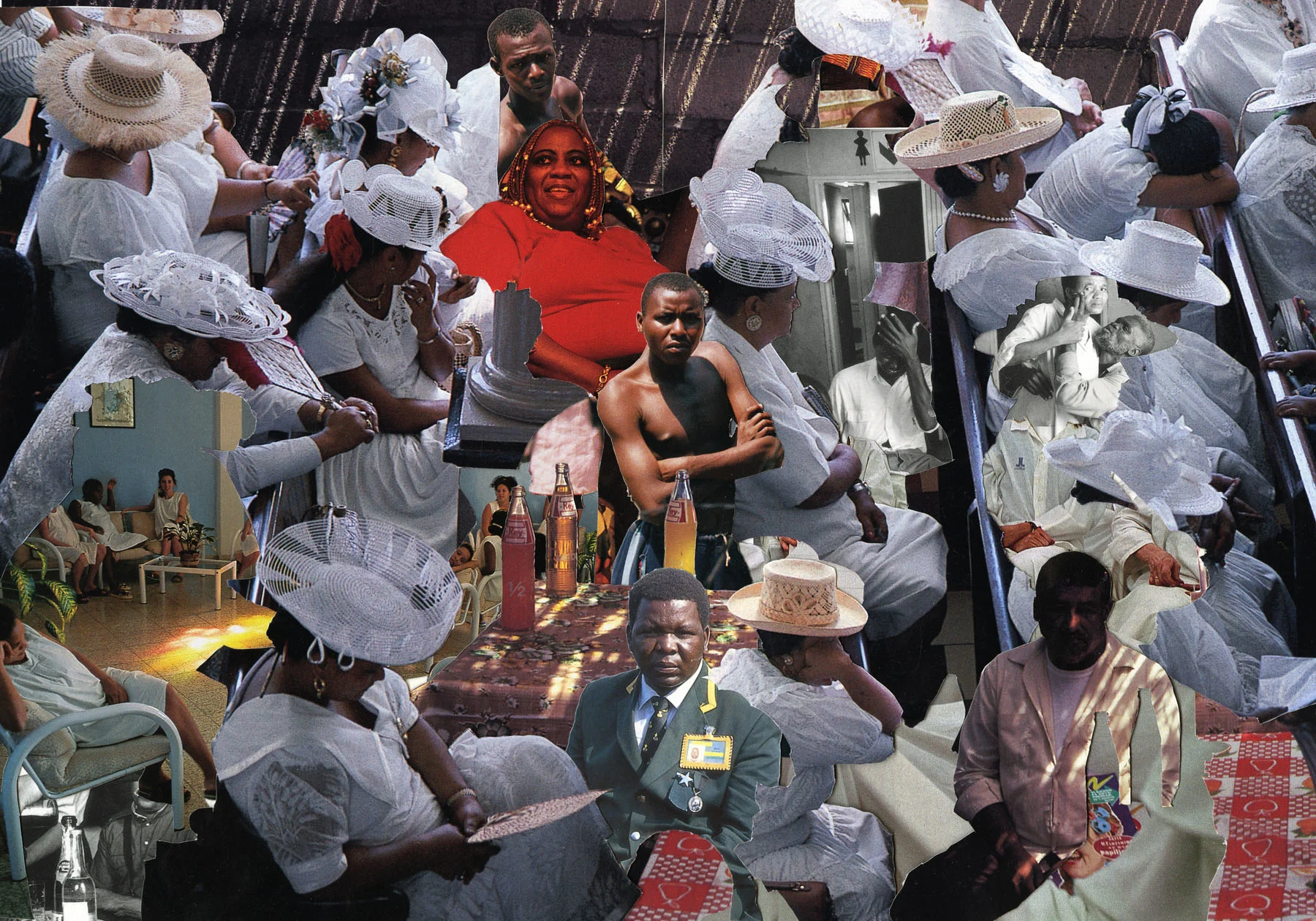WePresent | Thato Tobea's collages show the polarities of history