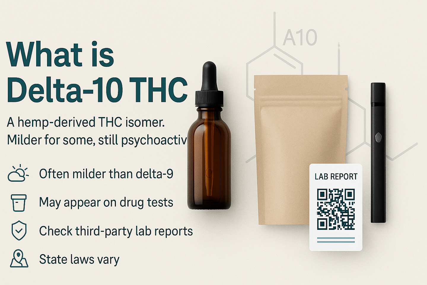 What Is Delta-10 THC? Effects, Risks, Drug Testing, and Safer Next Steps