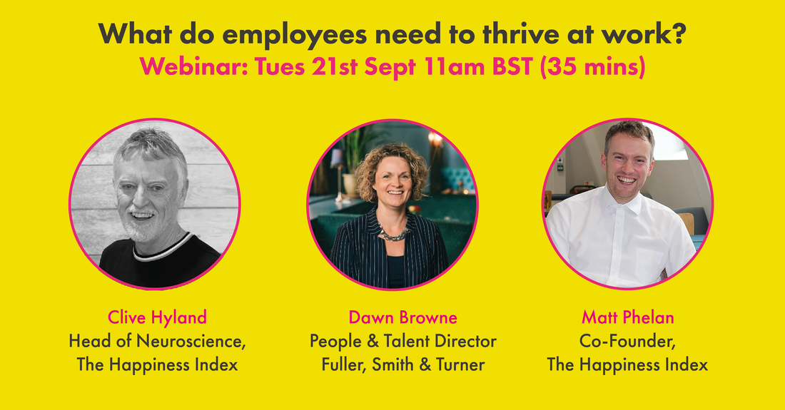 What do Employees Need to Thrive at Work? | The Happiness Index