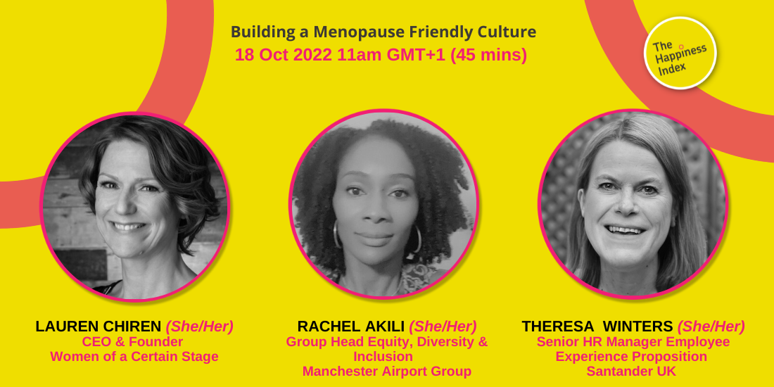 Building a Menopause Friendly Workplace Culture | The Happiness Index