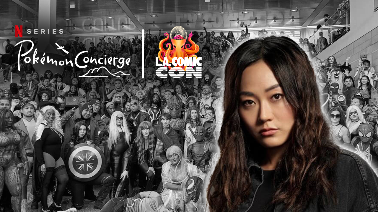 Talking Pokémon Concierge at Los Angeles Comic Con - Nintendo Supply
