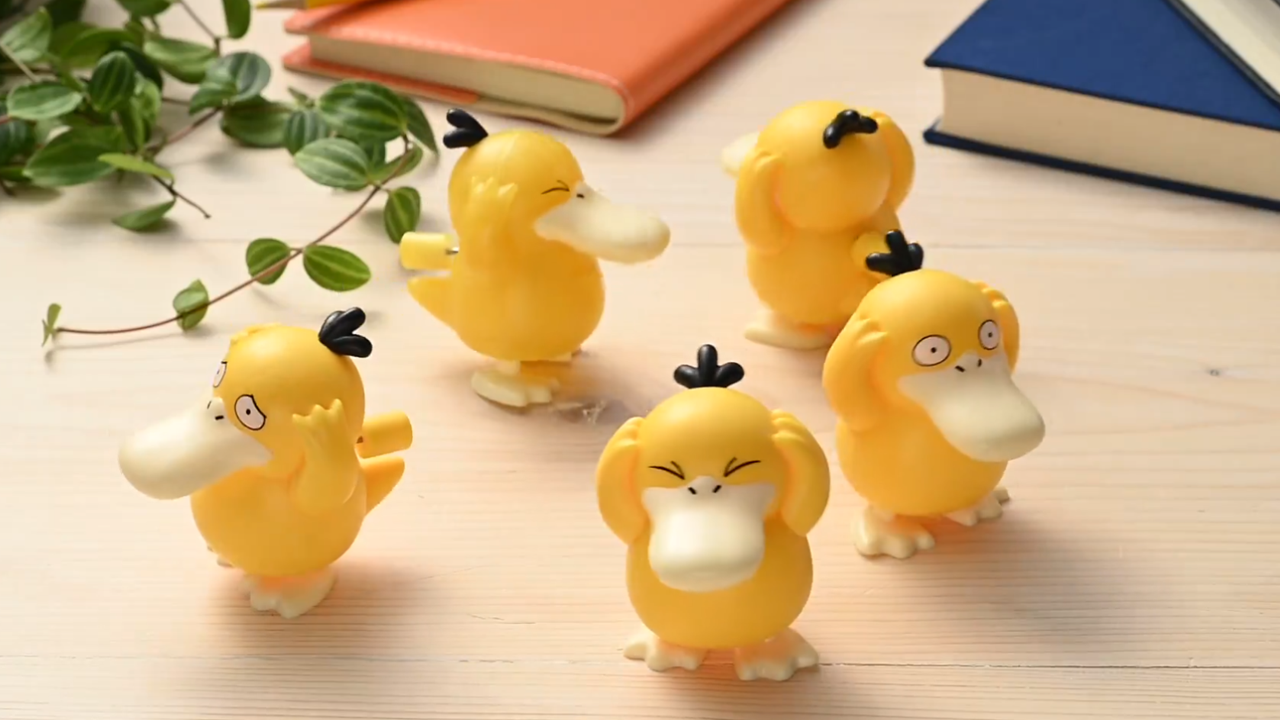 Psyduck Wind-Up Toys Launch at Pokémon Center Japan - Nintendo Supply