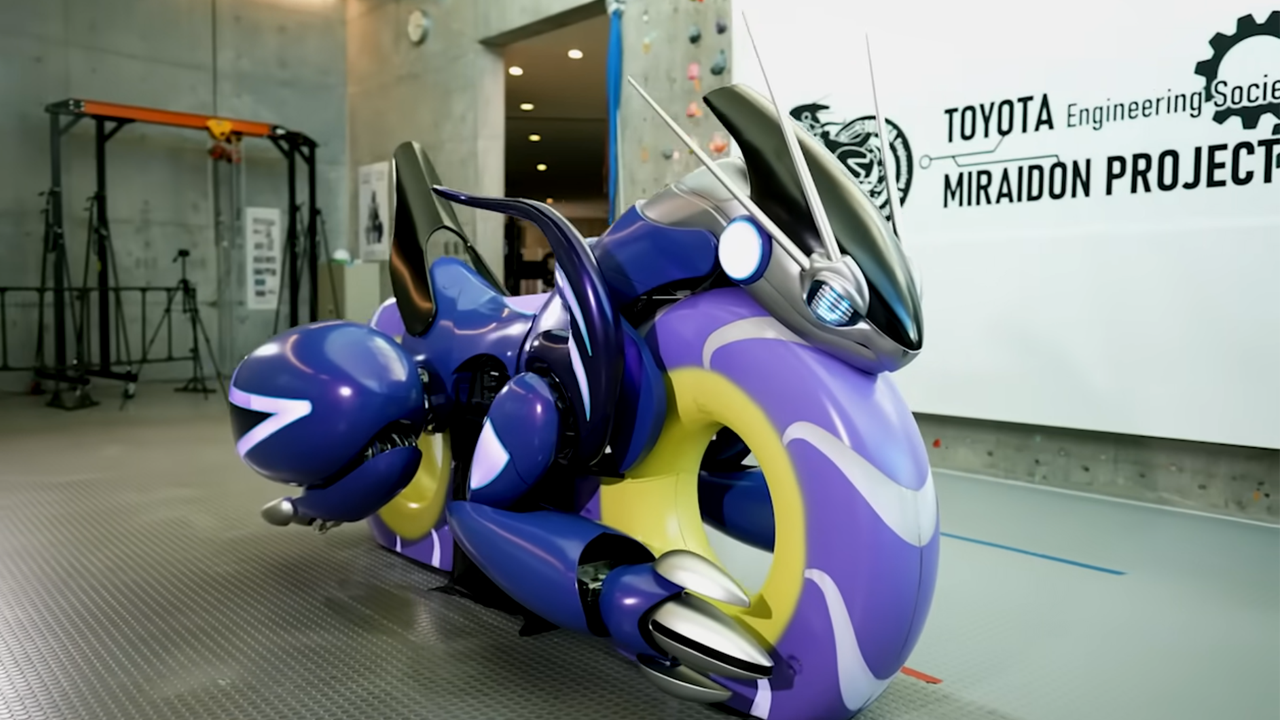 Toyota Engineers Craft Life-Sized Miraidon Pokémon Motorbike - Nintendo ...