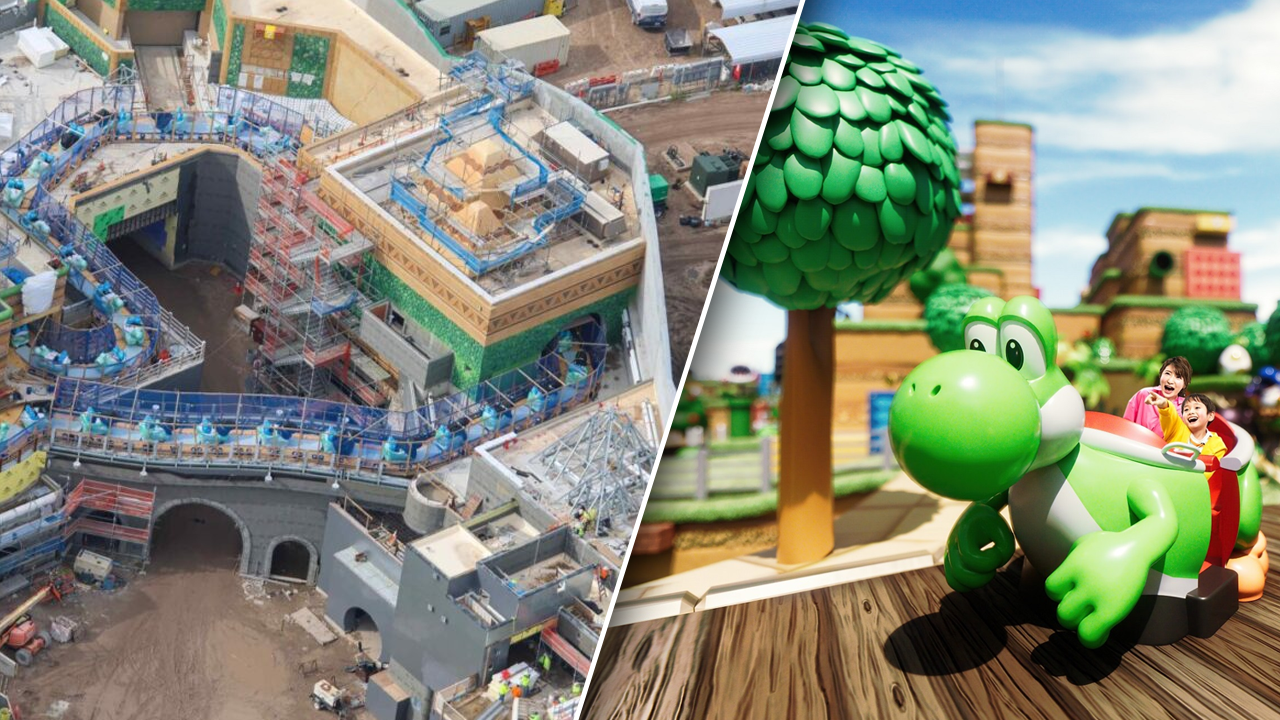New Aerial Photos Highlight Yoshi Ride and More in Orlando Nintendo ...