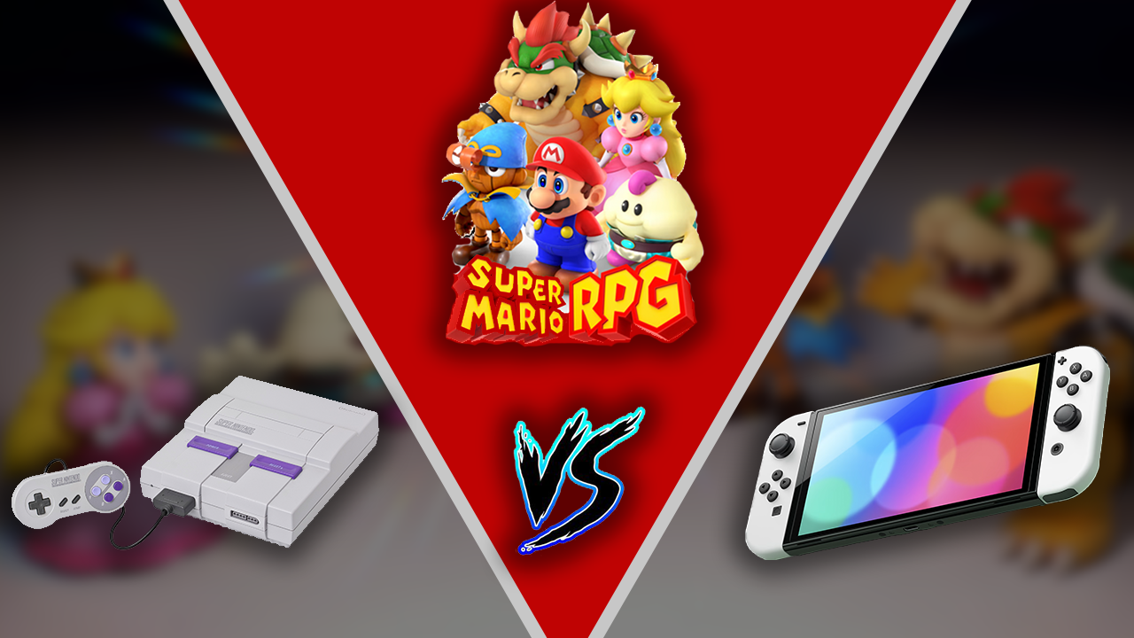 Super Mario RPG Graphics on Switch vs SNES: RPG Coming November 2023 ...
