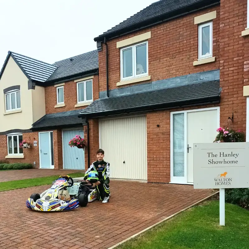 SUPPORT HELPS FUEL FUTURE MOTOR SPORT CHAMP | News | Walton Homes