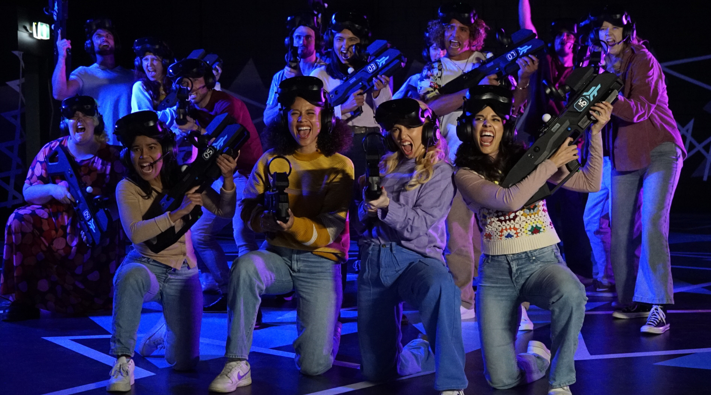 Zero Latency Virtual-Reality Erlebnisse – Aktionen