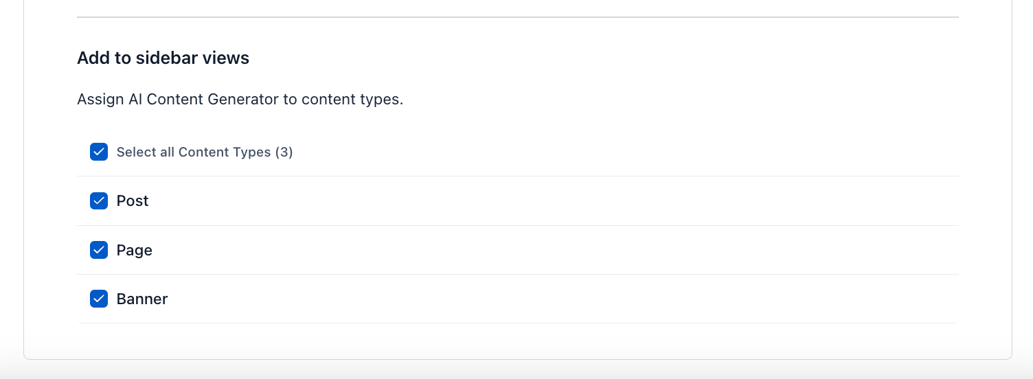 AI Content Generator | Contentful Help Center