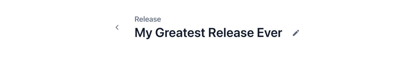 Manage a release | Contentful Help Center