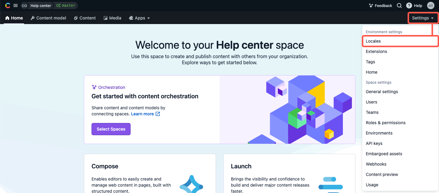 Localization | Contentful Help Center