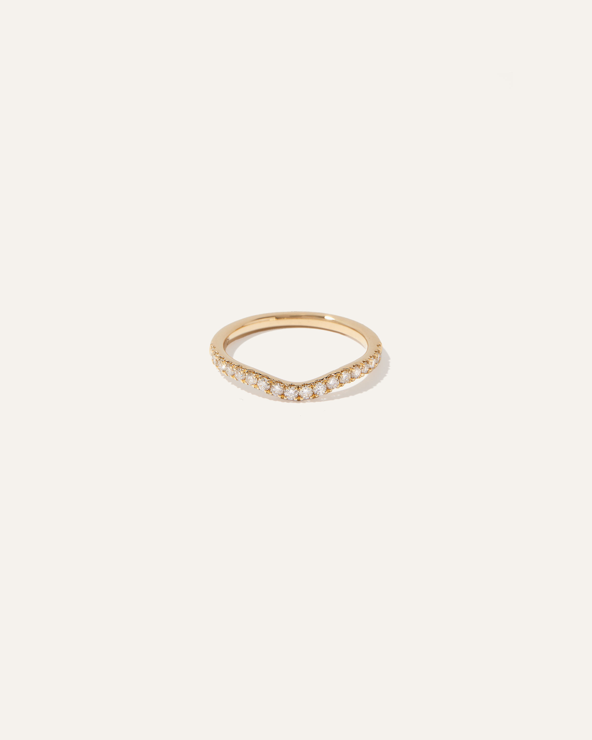 Quince Women's Diamond Pointed Tiara Band Rings In Yellow Gold | ModeSens