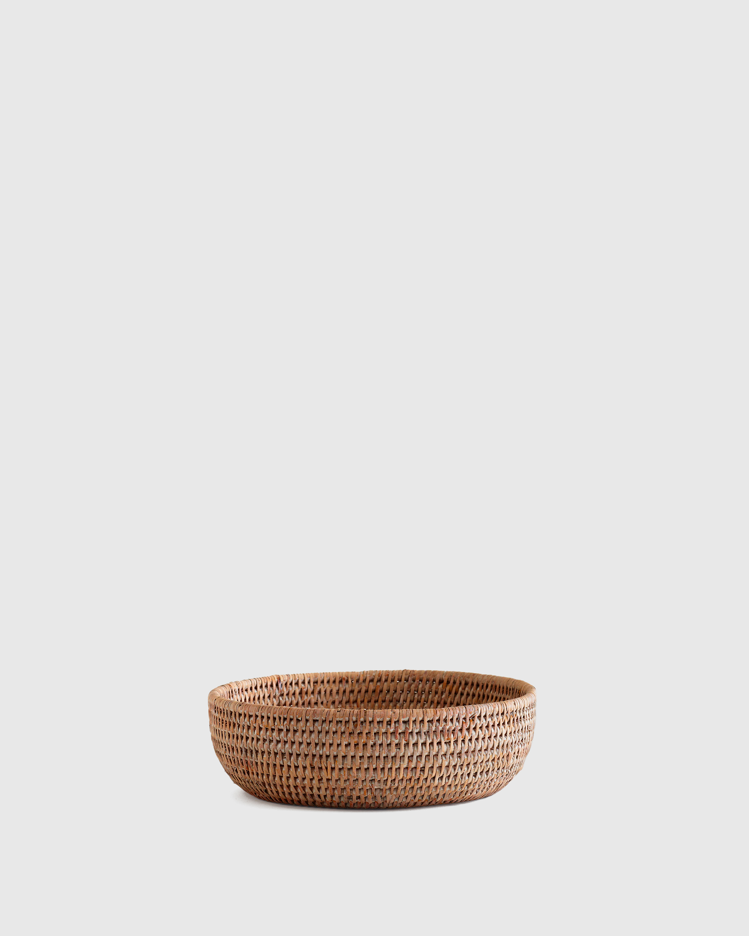 Handwoven Rattan Bowl