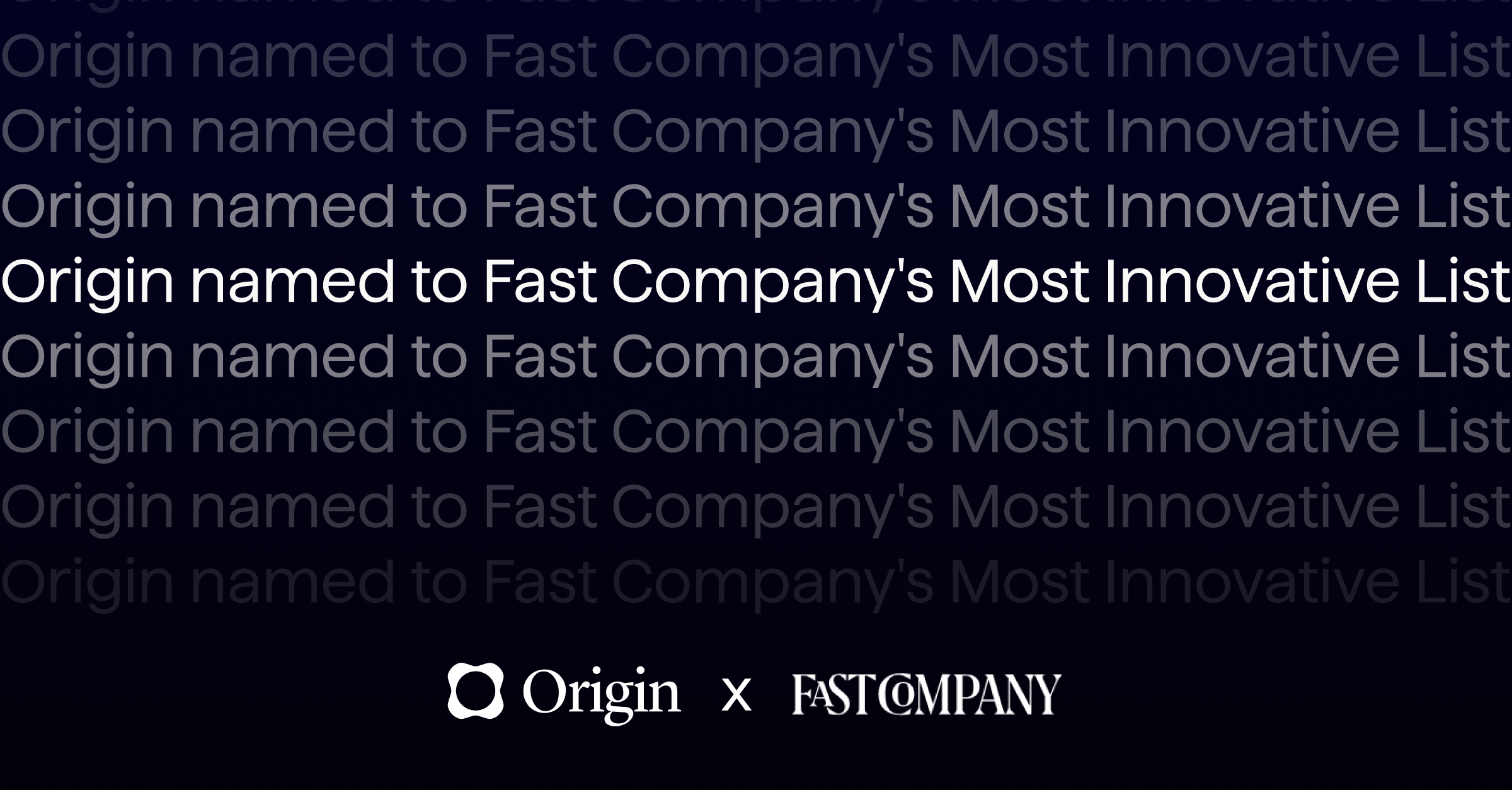 More Than a Budgeting App: Origin Named One of Fast Company’s Most ...