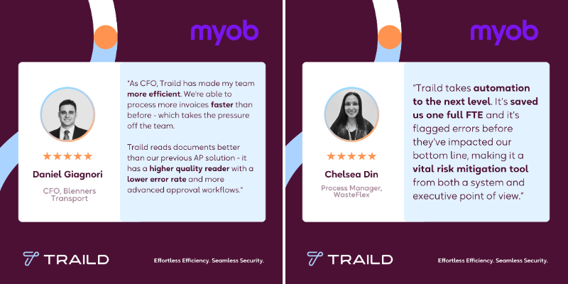 Traild - Expense Management for MYOB