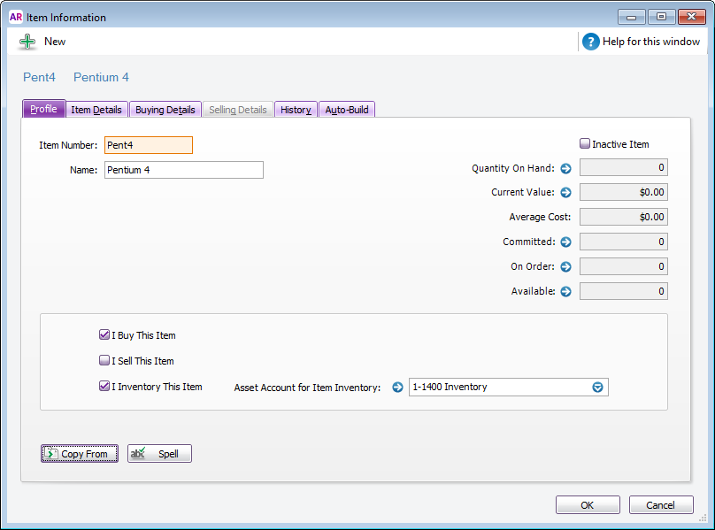 Breaking down items into saleable parts