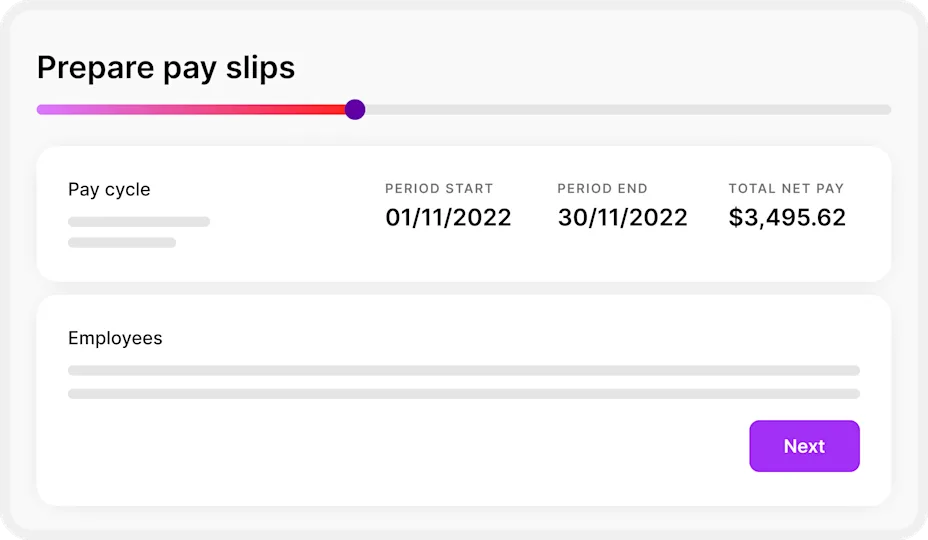 Simplify payroll with MYOB Business Payroll Only