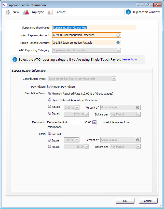 Checking and adjusting superannuation