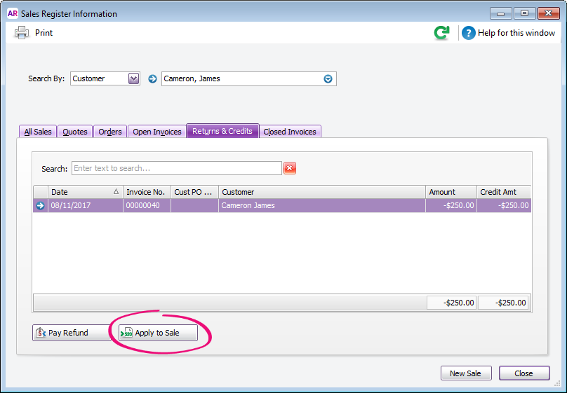 Customer prepayments