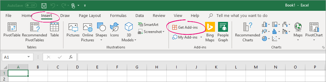 Getting started with MYOB for Excel