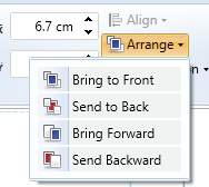 Editing report elements