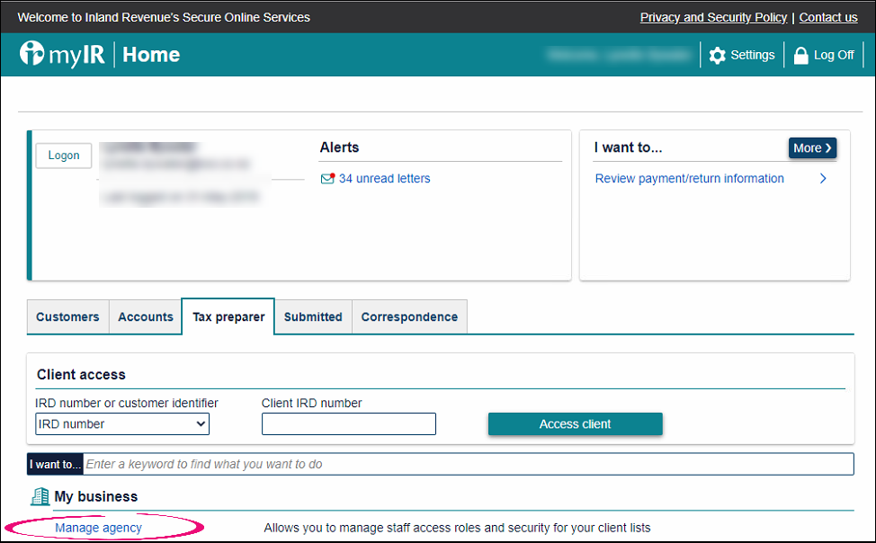 Setting up an agency