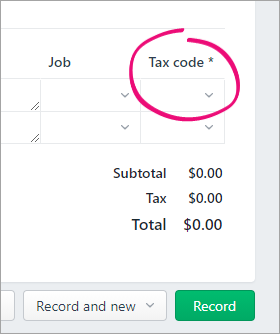 Changing your GST settings