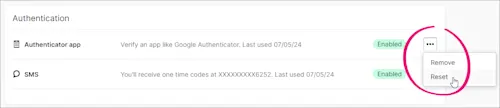 Setting Up Additional Two Factor Authentication 2fa Methods