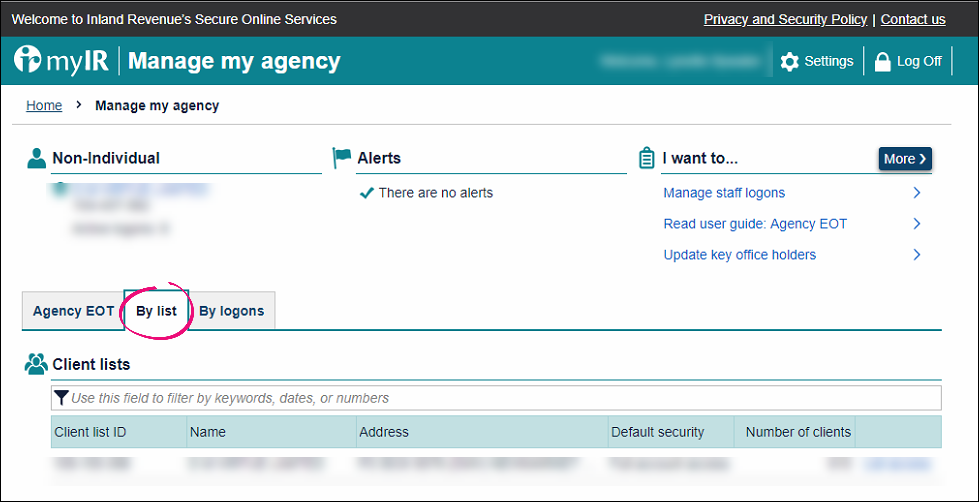 Setting up an agency