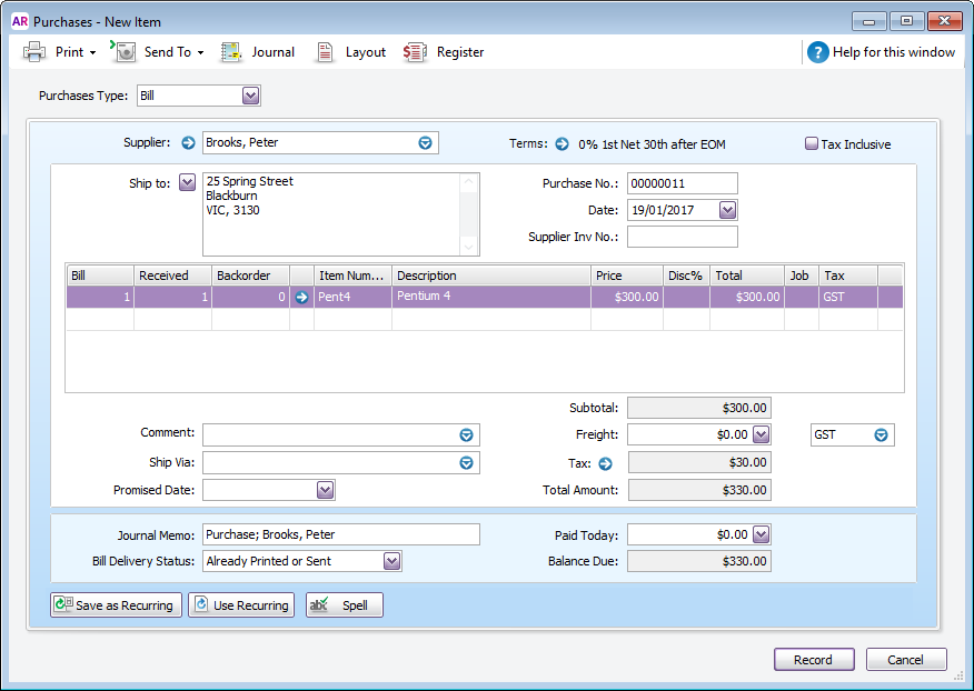 Breaking down items into saleable parts