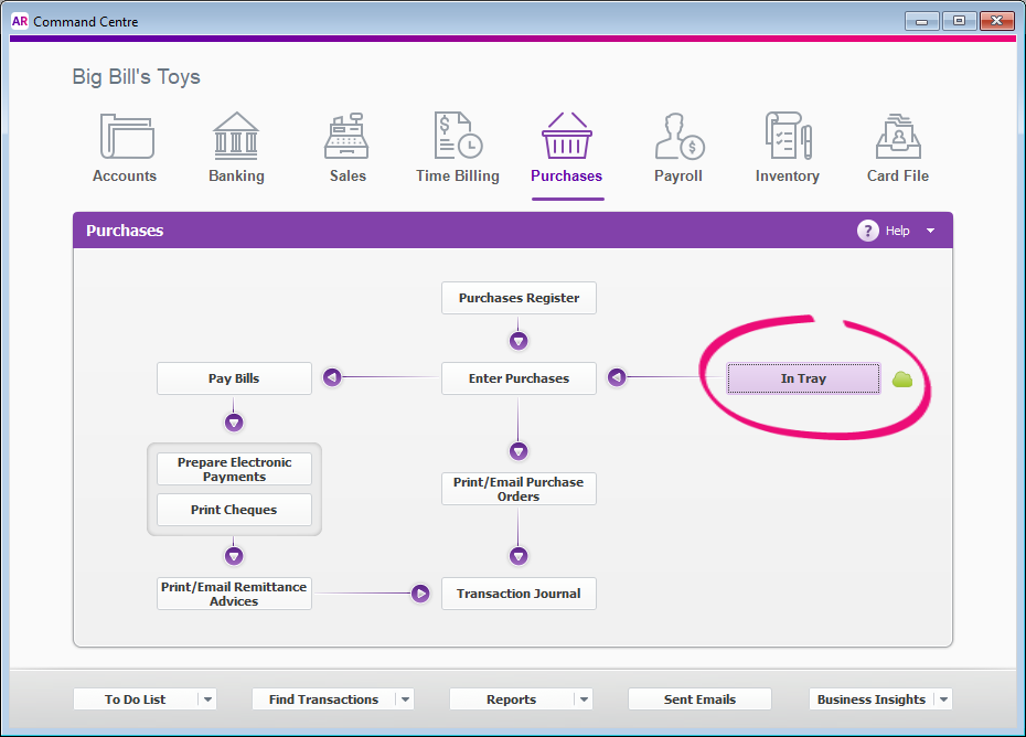 Uploading documents via email