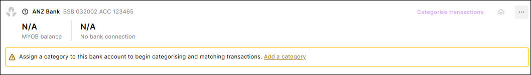 Connecting a NAB account to MYOB