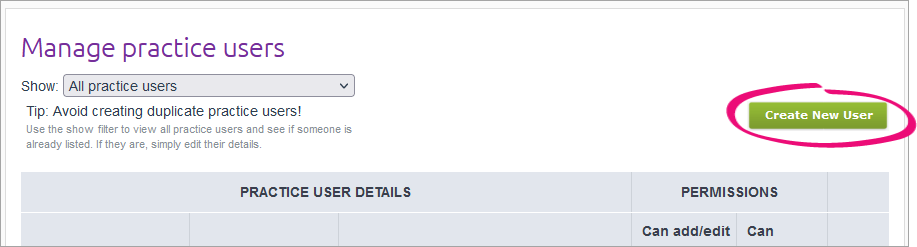 Adding or removing staff in MYOB Practice