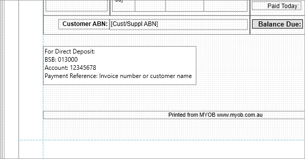 Personalising statements